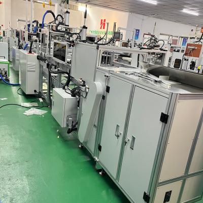 China Cabin Filter Heat Recovery Ventilation System Touch Screen Ac Filter Manufacturing Machine for sale