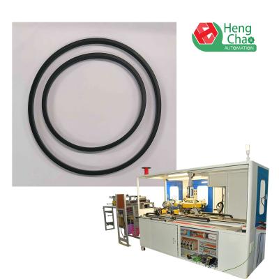 China Automatic Bonding And Cutting O Ring Machine For Lunch Box Or Thermal Cup Seal Material Production 12-15S/Pcs Cycle for sale