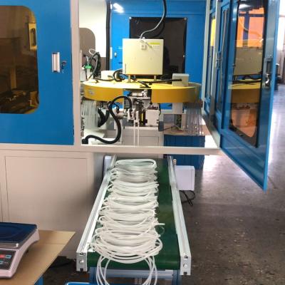 China Lock 'S Lunch Box Silicone Ring Material Cutting And Bonding Machine High Efficiency 3600-6500 Pieces / Hour for sale
