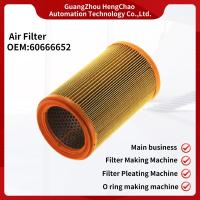 China Cylinder Car Air Filter OEM 60666652 Car Air Filter Making Equipment Production for sale