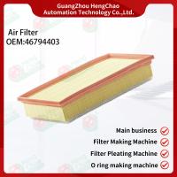 China Auto Air Filters OEM 46794403 Auto Air Filters Production Equipment Production for sale
