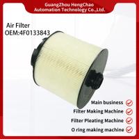 China Automotive Filter Oem 4f0133843 Air Filter Manufacturing Equipment Produce for sale