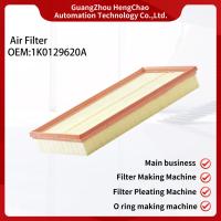 China High Precision Car Air Filter Cartridge Equipment Production OEM 1K0129620A Air Filter for sale