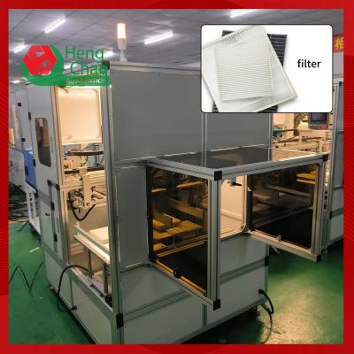 China Auto Air Conditioner Filter Element Automatic Edging Machine For Production for sale