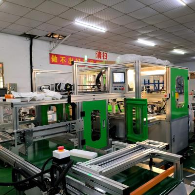 China Car Ac Filter Making Machine With High Speed Production 10-50mm Scraping Height for sale
