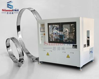 China Full Automatic Assembly Machine For Worm Gear Hose Clamp  Worm Gear Hose Clip for sale