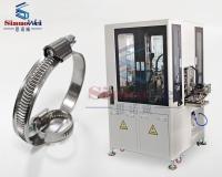 China Hydraulic Clamp Hose Machine  Hose Clamp Assembly Machine  0.5Mpa - 0.7Mpa for sale