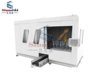 China 450mm Base Robotic Laser Cutting Machine 34R/Min Rotary Laser Cutter Rotary Cutting for sale