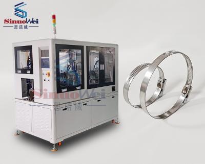 China High Performance German Hose Clamp Machine Drain Hose Clip Washing Machine With Welding for sale