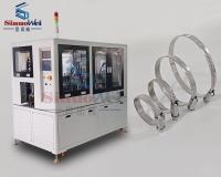 China Car Automatic Hose Clamp Machine Hose Clamp Manufacturing Machine High Precision Hose Clips Assembly for sale
