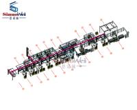 China Power battery PACK automatic production line (AGV) for sale