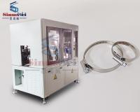 China Adjustable Stainless Steel German Type Hose Clamp Assembly Machine for sale