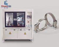 China Adjustable Stainless Steel German Type Hose Clamp Assembly Machine for sale