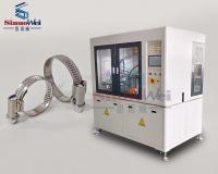 China 1000pcs/Hr Hydraulic Pipe Clamp Machine Germany Hose Clips Machine For Car for sale