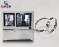 China German Type Hose Clip Assembly Hydraulic Pipe Clamp Machine Worm Gear 1000 Pcs/Hour for sale