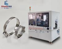 China 1000 Pcs/Hour Hose Clamp Manufacturing Machine German Type Hose Clamp Machine OEM for sale