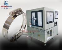China American Type Hose Clamp Machine With 2-Pcs Housing Worm Gear for sale
