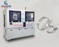 China British Style Hose Clip Machine Manufacturing Worm Gear Hose Pipe Clamp Machine for sale