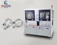 China 1000 Pcs/Hour British Type Hose Clamp Machine Worm Gear Assembly Machine for sale