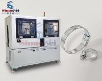 China British Type Clamp Assembly Machine / Hose Clips Automatic Assembly Machine for sale