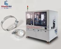 China British Style Hose Clip Machine Manufacturing Worm Gear Hose Pipe Clamp Machine for sale