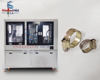 China 1 Ton British Type Hose Clamp Machine Hydraulic Pipe Clamp Pressing Machine 2600mm for sale