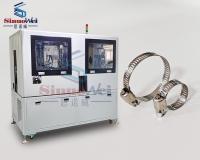 China 13.56N/M  Hose Clamp Manufacturing Machine American Type Hose Clamp Machine 1000 Pcs/Hr for sale