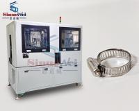 China Automotive  American Type Hose Clamp Machine Fuel Line  Hydraulic Hose Clamp Machine for sale