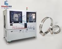 China Adjustable Screw Worm Gear American Type Hose Clamp Hose Banding Machine ODM for sale