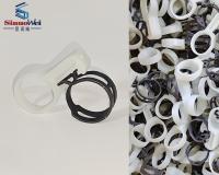 China Pre-Opened Spring Band Clamp With Handy Clip for sale