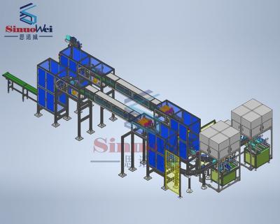 China Battery Aluminum Shell Conveyor Line for sale