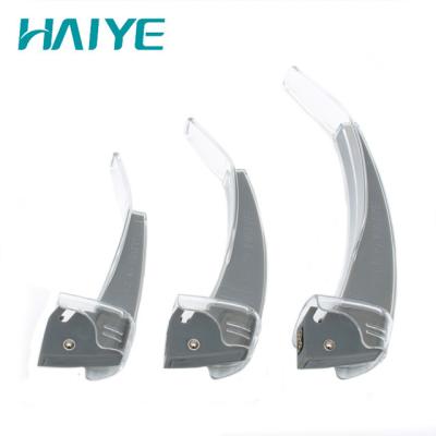 China Miller0 MAC1 Disposable Airway Intubation Video Laryngoscope 3 Inch LCD 2MP Camera for sale
