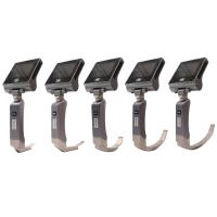 China Stainless Steel Reusable Video Laryngoscope 3 Inch Screen 3400mAh Battery for sale