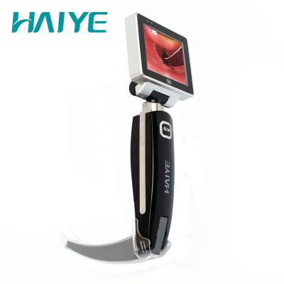 China Stainless Steel 3 Inch 8GB HD Screen Video Laryngoscope 2 Million Pixels Medical Adult for sale