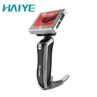 China Waterproof LED lightsource Single Use Video Laryngoscope Recharge Lithium Battery for sale