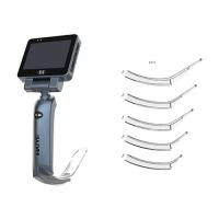 China CE Certified 3.0 Inch Video Laryngoscope Anti Fog Coating 64 GB with 5 Disposable Blades for sale