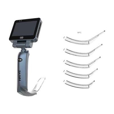 China Rechargeable Video Laryngoscope 3400mAh with 8 Disposable Blades Mac and Miller Sizes for sale