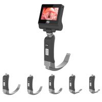 China Haiye 3 Inch LCD Video Laryngoscope 2MP Camera Rechargeable 3400mAh Battery for sale