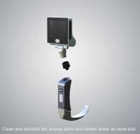 China 32GB Micro SD Card Video Laryngoscope 960x480 Display Medical Surgical Reusable Blade for sale
