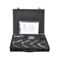 China 3 Inch Full View CMOS Rigid Video Laryngoscope 5 Reusable Blades 3400mAh Battery for sale
