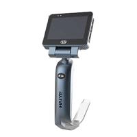 China 3.0 Inch Anesthesia Medical Video Laryngoscope with 5 Disposable Blades 360 Degree LCD for sale