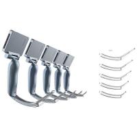 China 3.0 Inch Screen Surgical Reusable Video Laryngoscope with 5 Disposable Blades for sale