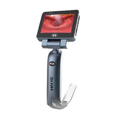 China 3.0 Inch Screen Surgical Reusable Video Laryngoscope with 5 Disposable Blades for sale