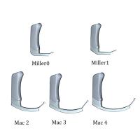 China Medical Digital Video Laryngoscope 5 Reusable Mac Miller Blades Ergonomic Handle 3 Inch Display for sale