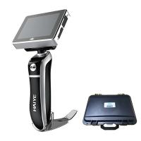 China Medical Video Laryngoscope 3 Inch LCD Reusable Blades Depth 3-100mm 3400mAh Battery for sale