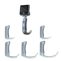 China Surgical Stainless Steel Reusable Video Laryngoscope 3.0 Inch LCD 1280x720 USB 32GB CE for sale
