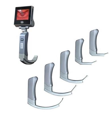 China Reusable Video Laryngoscope 3.5 Inch LCD 32GB CMOS for Difficult Airway Intubation for sale