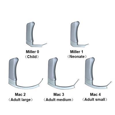 China 70 Degree 5 Blades Visual Laryngoscope For Different Oral Structure CE for sale