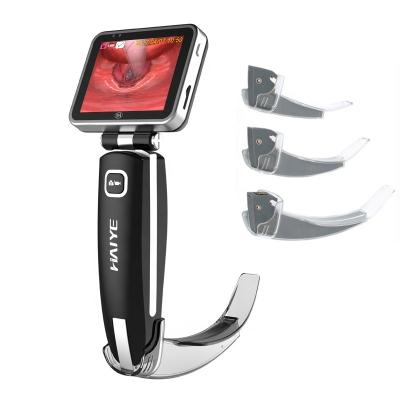 China Waterproof Video Laryngoscope Set 3 Size Blades for Surgical Intubation for sale