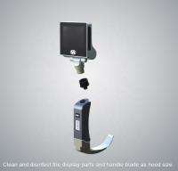 China 316 Medical Stainless Steel HD Digital 3 Inch Screen Video Laryngoscope 5 Blades 350min Battery for sale